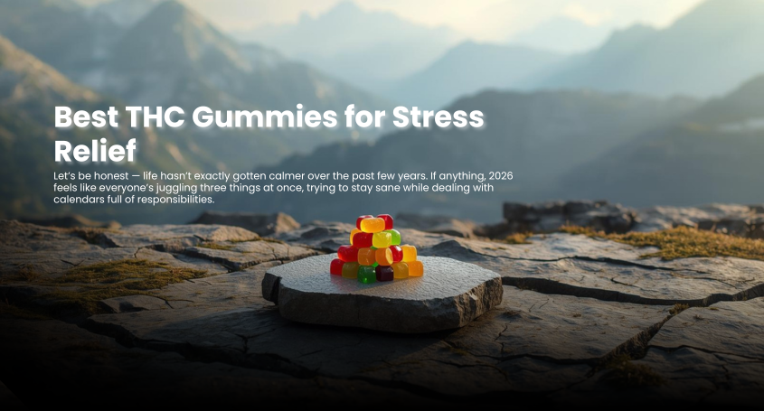 2026 Guide: Best THC Gummies for Stress, Sleep & Calm – MYTHCBUDDY.COM