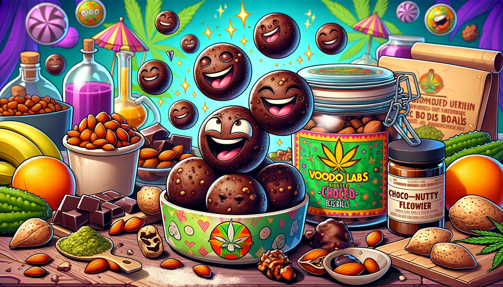 Voodoo Labs Flower-Infused Choco-Nutty Bliss Balls – MYTHCBUDDY.COM